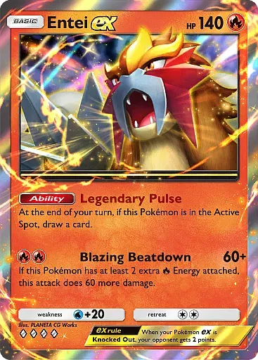 Entei ex - Pokémon TCG Pocket Card - Untapped.gg