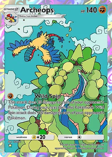 Archeops - Pokémon TCG Pocket Card - Untapped.gg